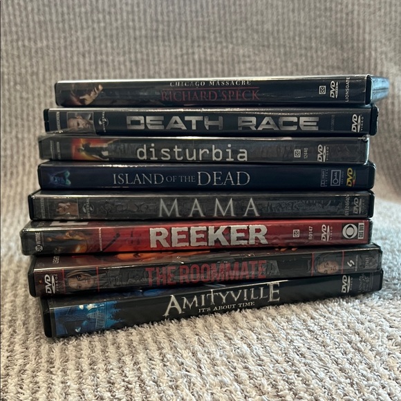 Media | Horror And Thriller Dvd Collection 8 Dvds | Poshmark